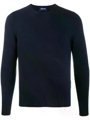 DRUMOHR Cashmere Crew-neck Sweater - Blue