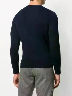 DRUMOHR Cashmere Crew-neck Sweater - Blue