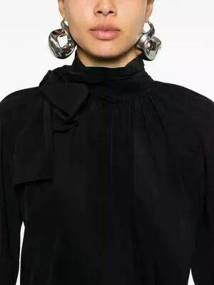 Givenchy 4g Silk Crepe Blouse
