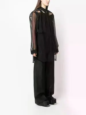 Rick Owens Utility See-through Shirt
