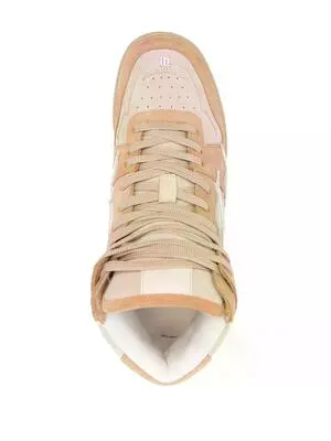MISBHV Panel-detail Suede Sneakers - Neutrals