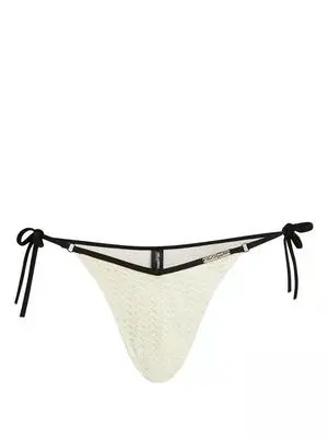 Karl Lagerfeld Hotel Karl Bikini Bottom - White