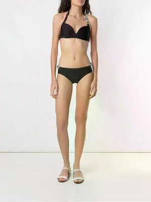 AMIR SLAMA Rope Detail Balconette Bikini Set