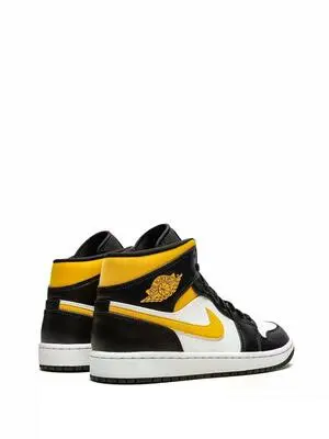 JORDAN Air 1 Mid Sneakers - Black