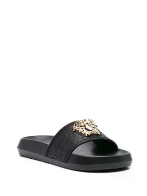 Versace Palazzo Medusa-plaque Rubber Slides