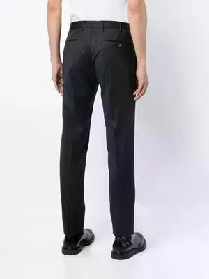 PT TORINO Slim-cut Tailored Trousers - Grey