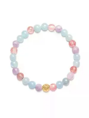 NIALAYA JEWELRY Faceted Stone Bracelet - Blue