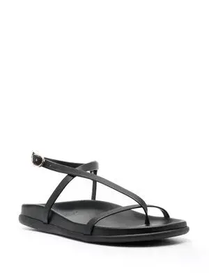 ANCIENT GREEK SANDALS Aimilia Leather Sandals - Black
