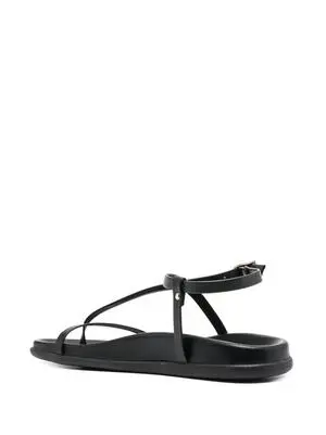 ANCIENT GREEK SANDALS Aimilia Leather Sandals - Black