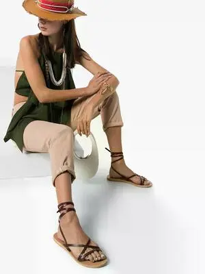 ANCIENT GREEK SANDALS Morfi Leather Sandals