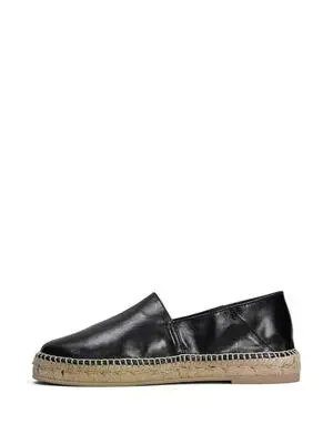 AMI Paris Leather Espadrilles