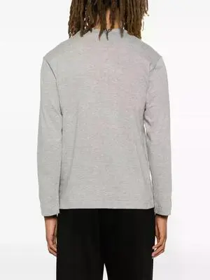 Play Comme Des Garcon Heart-patch T-shirt
