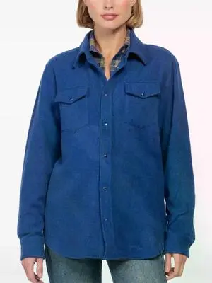 GOD'S TRUE CASHMERE Cashmere Overshirt - Blue