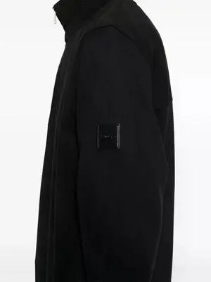 BOSS Half-zip Panelled Sweatshirt