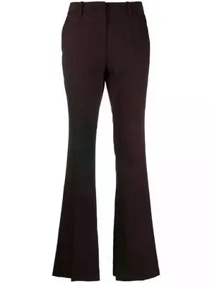 LOW CLASSIC Flared Wool Trousers