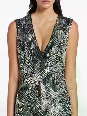 ILTA Sequin-embellished Maxi Dress