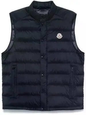 Moncler Barthe Down Gilet - Blue