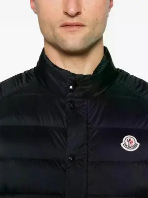 Moncler Barthe Down Gilet - Blue