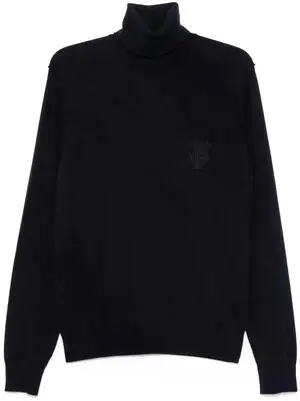 Dolce & Gabbana Logo-patch Cashmere Sweater