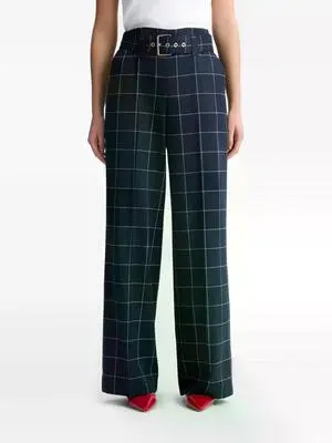 Liu Jo Tailored Check Trousers