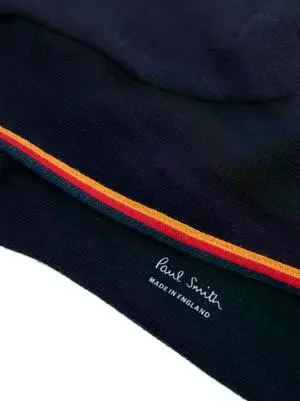Paul Smith Stripe-detailing Cotton Socks