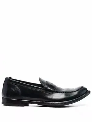 Officine Creative Anatomia Leather Penny Loafers