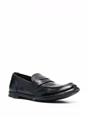 Officine Creative Anatomia Leather Penny Loafers