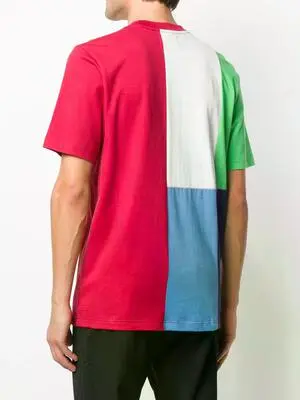 PALACE Flaggin Colour-block T-shirt - Red