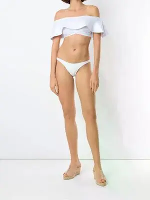 AMIR SLAMA Off-shoulder Bikini Set