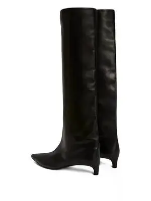 JIL SANDER Leather Knee-high Boots