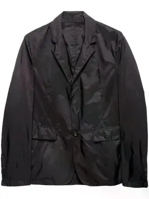 Prada Re-nylon Single-breasted Blazer
