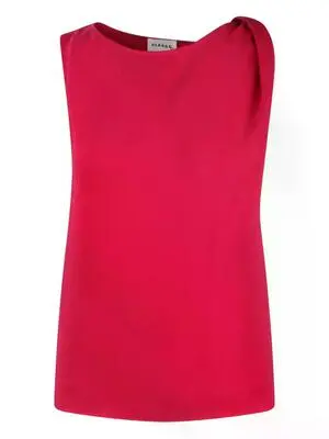 P.a.r.o.s.h Knot-detailing Top - Red