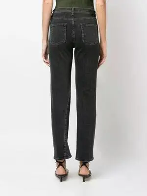 TOTEME Twisted Seam Crop Jeans