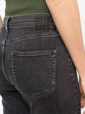 TOTEME Twisted Seam Crop Jeans