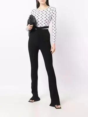 ANDREĀDAMO High-waisted Flared Pants