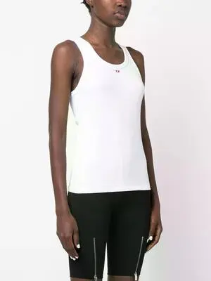 DIESEL® Logo-appliqué Tank Top