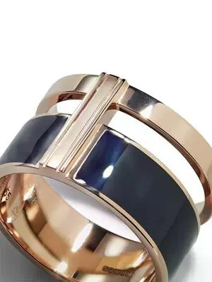 REPOSSI 18kt Rose Gold Berbere Chromatic Ring