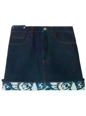 Burberry Japanese Denim Miniskirt