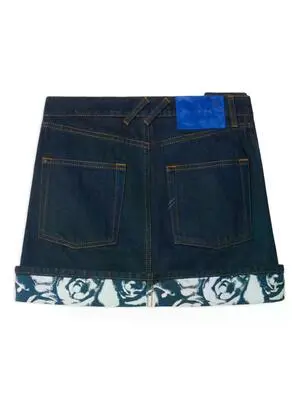 Burberry Japanese Denim Miniskirt