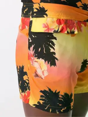 AMIR SLAMA Ilha De Hibiscus Shorts