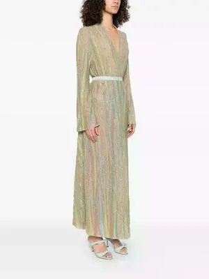 FORTE_FORTE Lurex Midi Dress