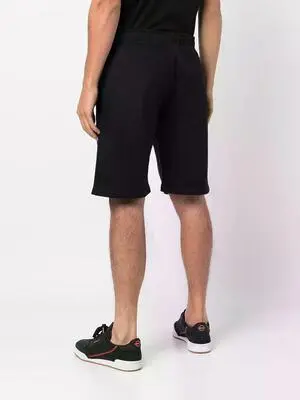 032C Elasticated-waist Cotton Shorts