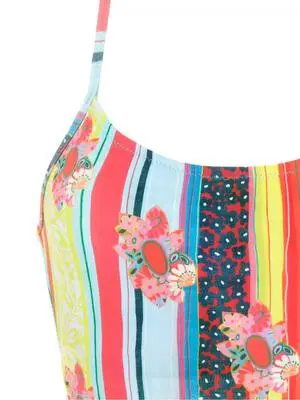 AMIR SLAMA Printed One-piece Swimsuit