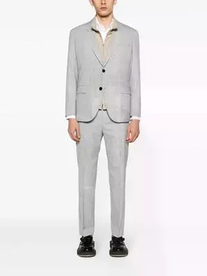 Hugo Plaid-check Single-breasted Blazer