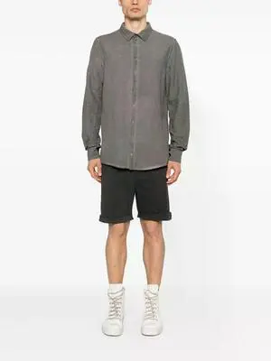 POÈME BOHÉMIEN Mid-rise Drop-crotch Shorts
