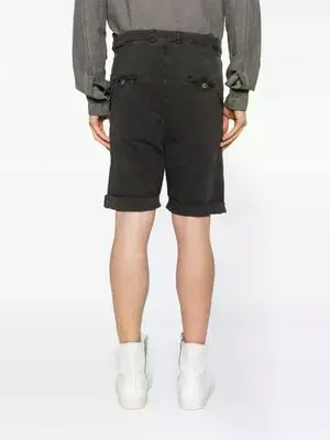 POÈME BOHÉMIEN Mid-rise Drop-crotch Shorts