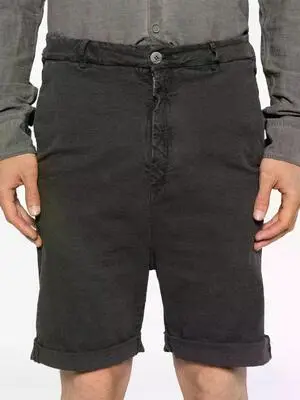 POÈME BOHÉMIEN Mid-rise Drop-crotch Shorts
