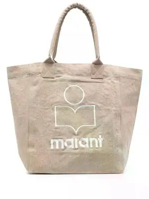 Isabel Marant Étoile Yenky Canvas Logo Tote Bag