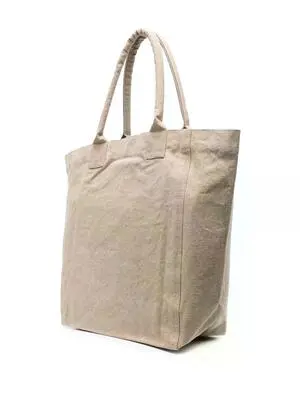 Isabel Marant Étoile Yenky Canvas Logo Tote Bag