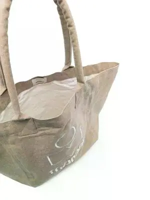 Isabel Marant Étoile Yenky Canvas Logo Tote Bag